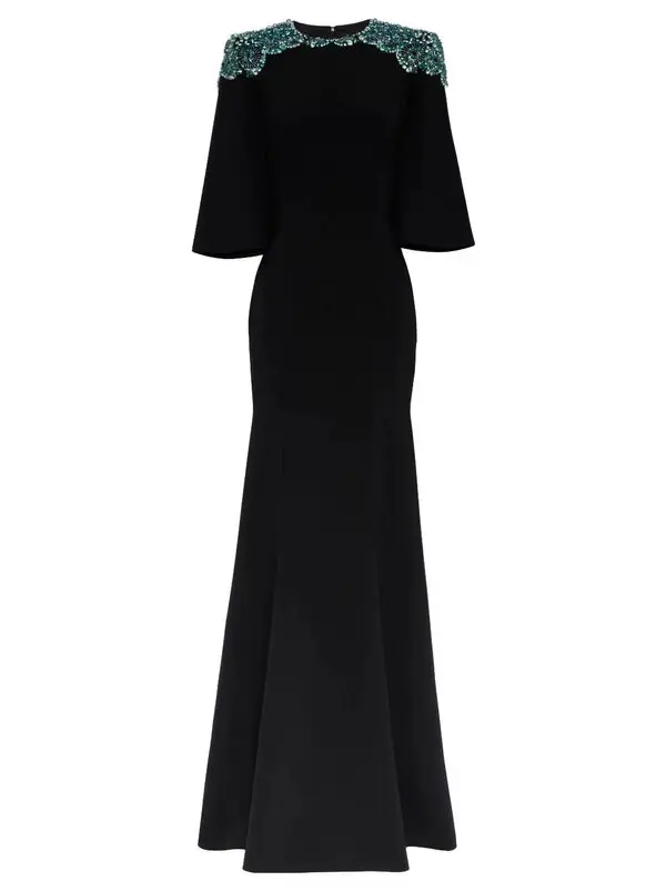 Jenny Packham Daza Gown - Black