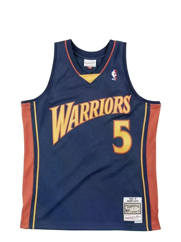 Mitchell & Ness Nba Golden State Warriors '06 Baron Davis Swingman Jersey Top - Blue