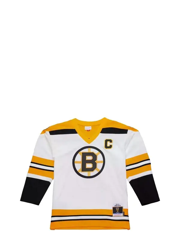 Mitchell & Ness Nhl Bruins 1973 Johnny Bucyk Jersey - White