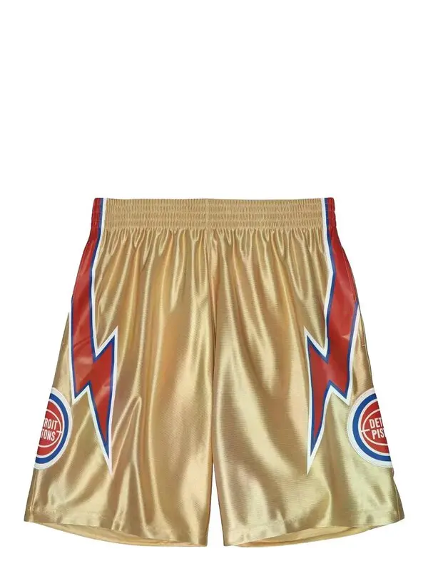 Mitchell & Ness Nba Detroit Pistons 1978 75th Swingman Shorts - Neutrals