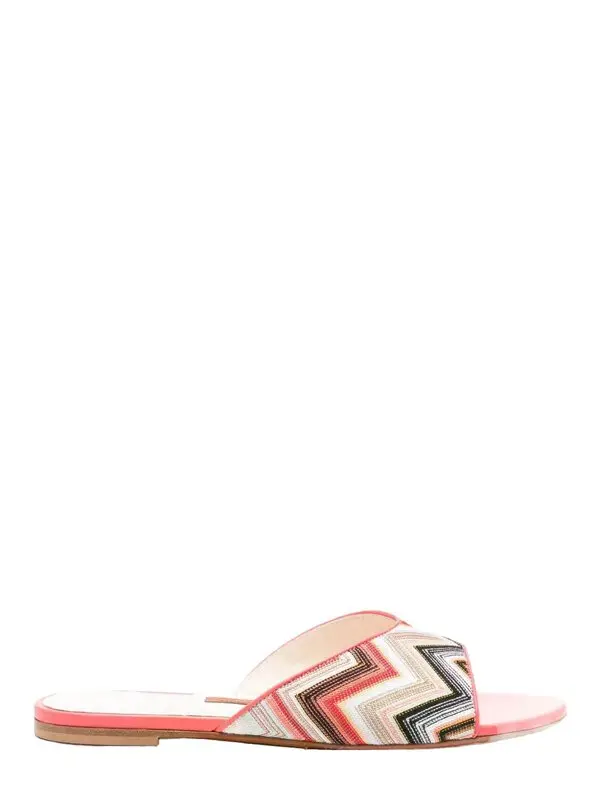Missoni Zigzag Sandals - Pink