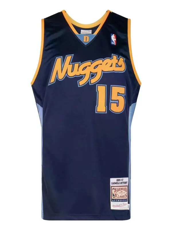 Mitchell & Ness Fanatics Authentic Nba Denver Nuggets 2006 Carmelo Anthony Tank Top - Blue