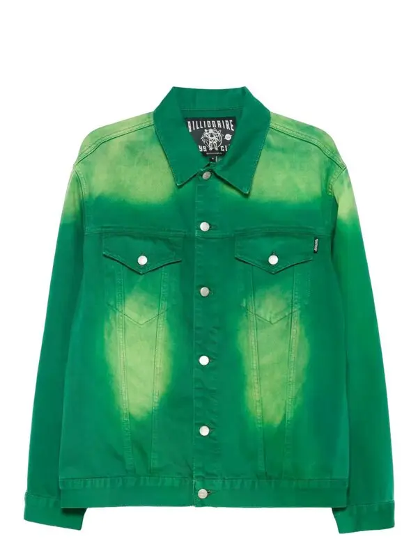 BILLIONAIRE BOYS CLUB Dyed Denim Jacket - Green