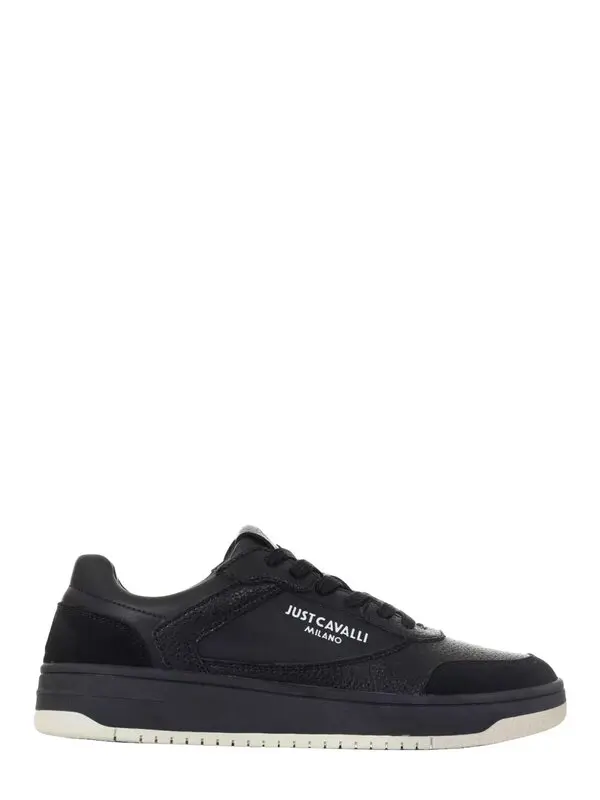 Just Cavalli Logo-print Sneakers - Black