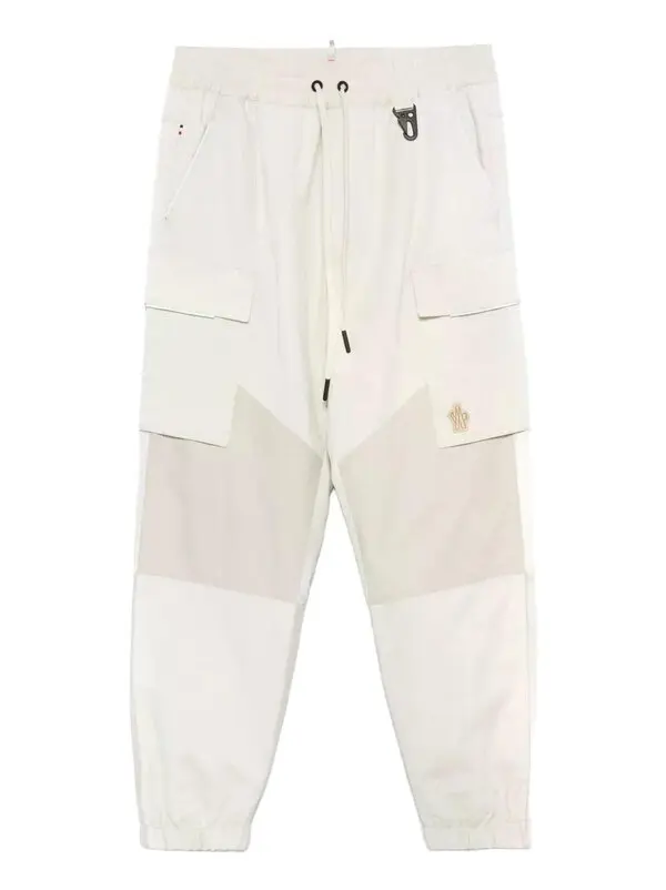 Moncler Panelled Trousers - Neutrals