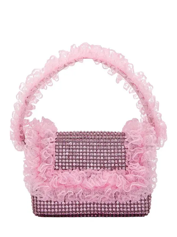 SELF-PORTRAIT X Christopher Kane Top Handle Bag - Pink
