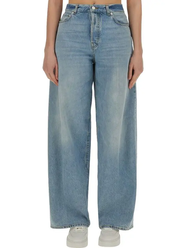 HAIKURE Wide Leg Jeans - Blue 1