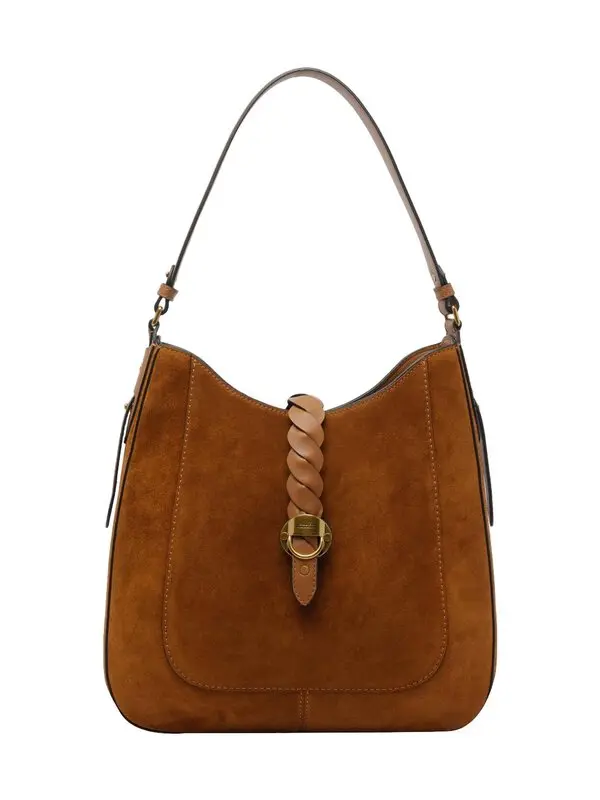 Isabel Marant Étoile Shoulder Bag With Braided Detail - Brown