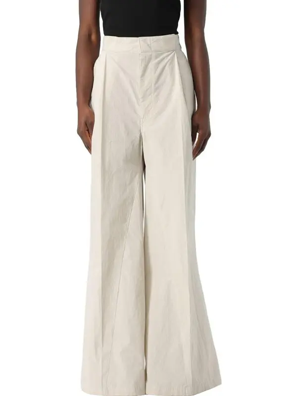 MAISON MARGIELA Wide Leg Trousers - Beige