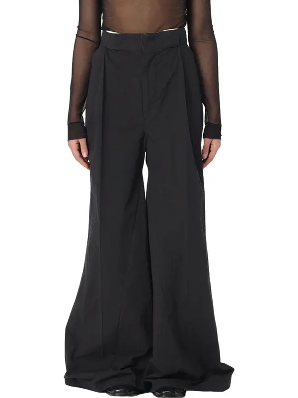 MAISON MARGIELA Wide Leg Trousers - Black