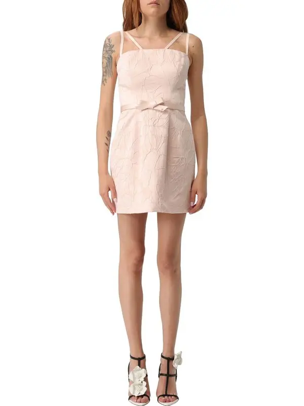 Elisabetta Franchi Sleeveless Mini Dress - Pink