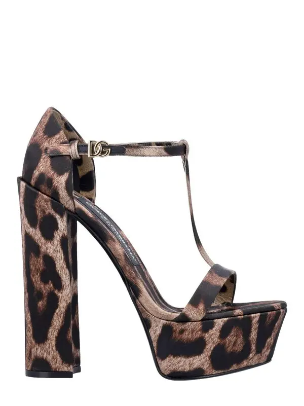 Dolce & Gabbana Heeled Sandal - Brown