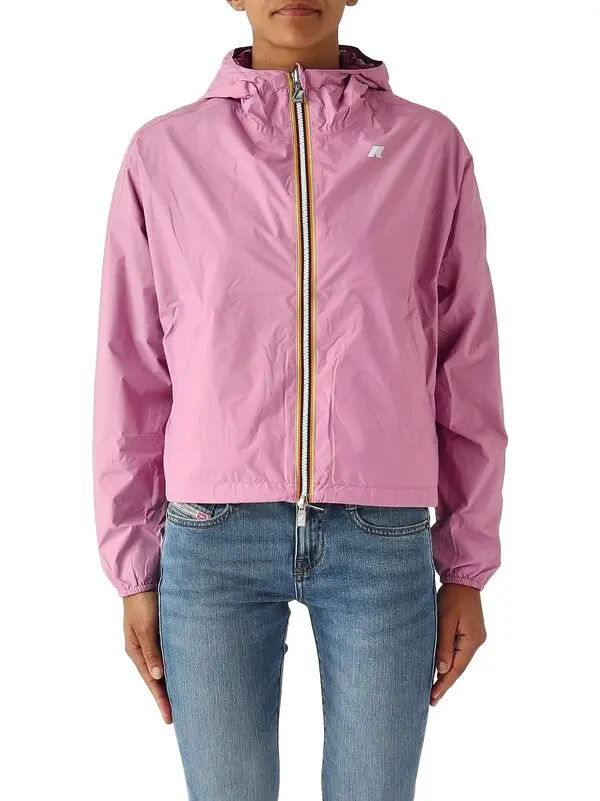K-WAY Zip-up Jacket - Lilac