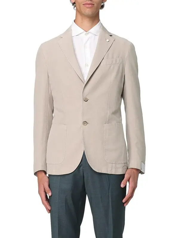 LUIGI BIANCHI Tailored Jacket - Beige