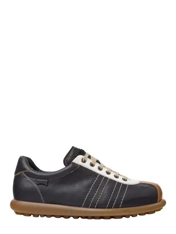 Camper Lace-up Leather Sneakers - Black