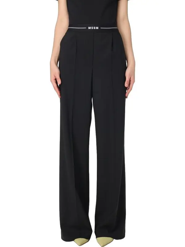MSGM Trousers - Black