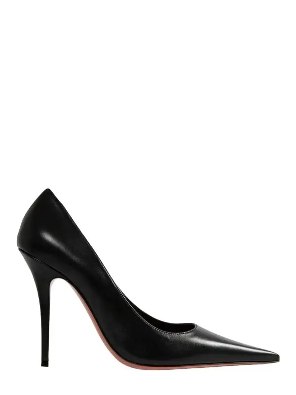 Amina Muaddi 105mm Barbara Pumps - Black