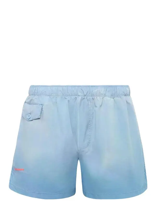 JW Anderson Logo-print Shorts - Blue