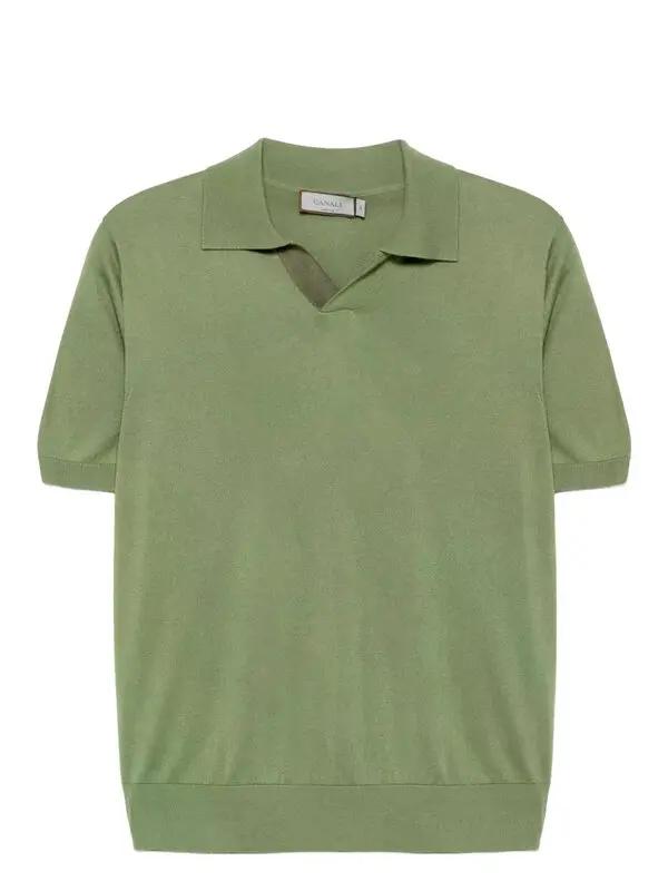 Canali Fine-knit T-shirt - Green