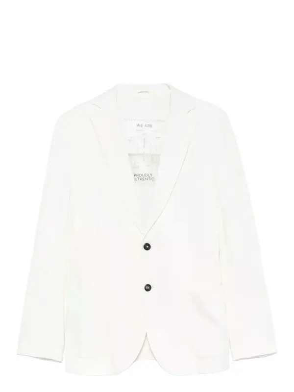 CIRCOLO 1901 Prince Of Wales-pattern Blazer - White