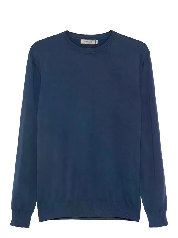 Canali Knitted T-shirt - Blue