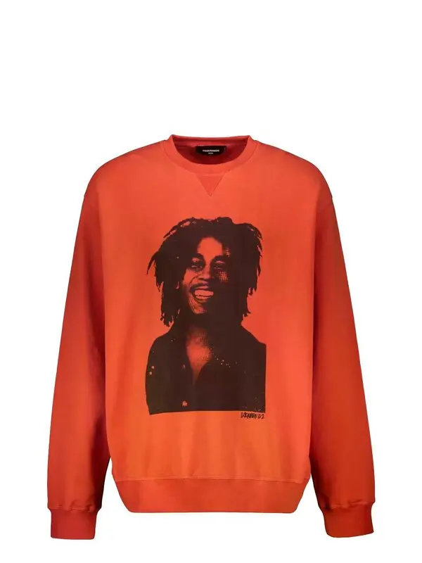 Dsquared2 Photograph-print Sweatshirt - Orange