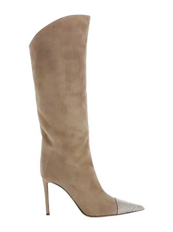 Alexandre Vauthier Bonny 110mm Boots - Brown