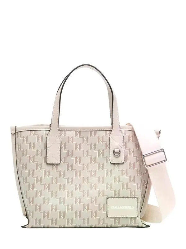 Karl Lagerfeld K/voyage Small Tote Bag - Neutrals
