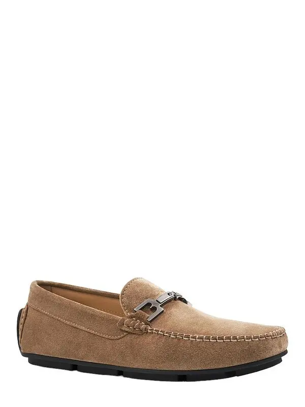 Bruno Magli Taso Bit Drivers - Taupe Suede