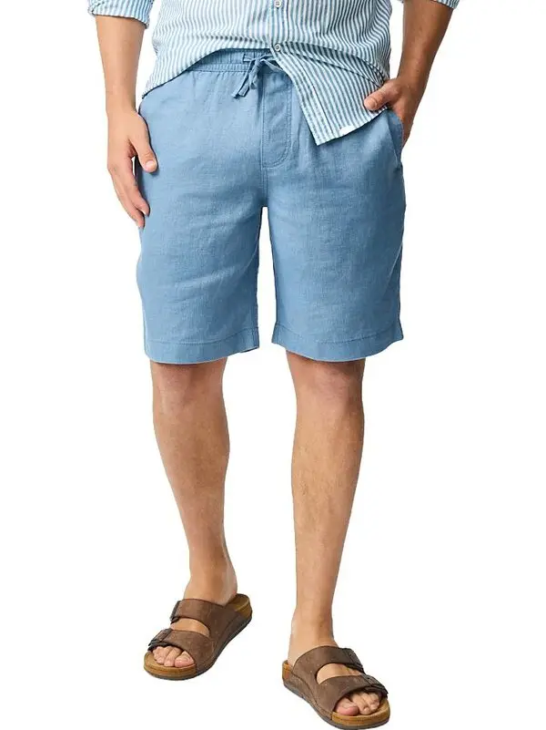 Rodd & Gunn Linen 9" Resort Shorts - Teal