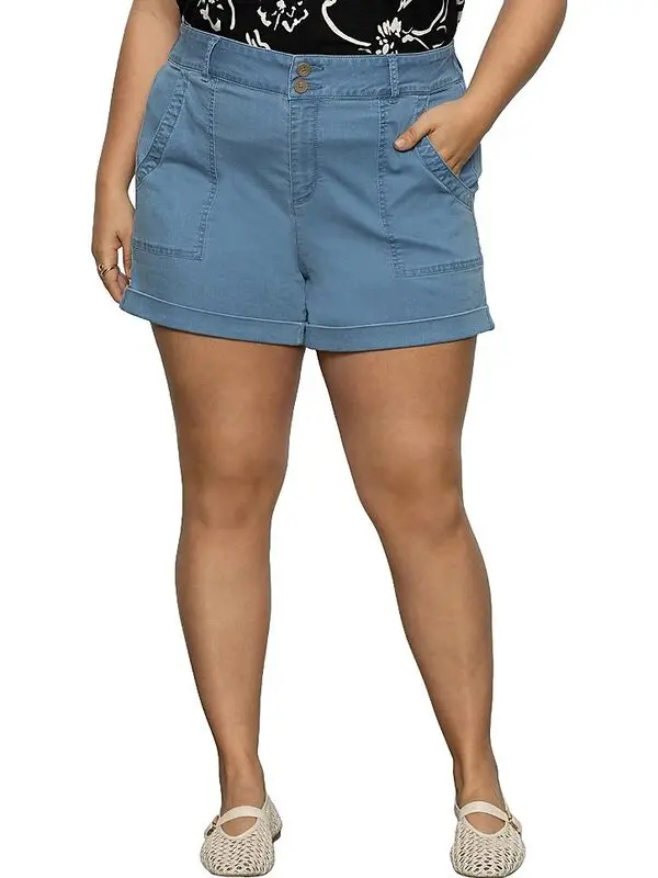 Sanctuary Plus Renegade Shorts - With The T