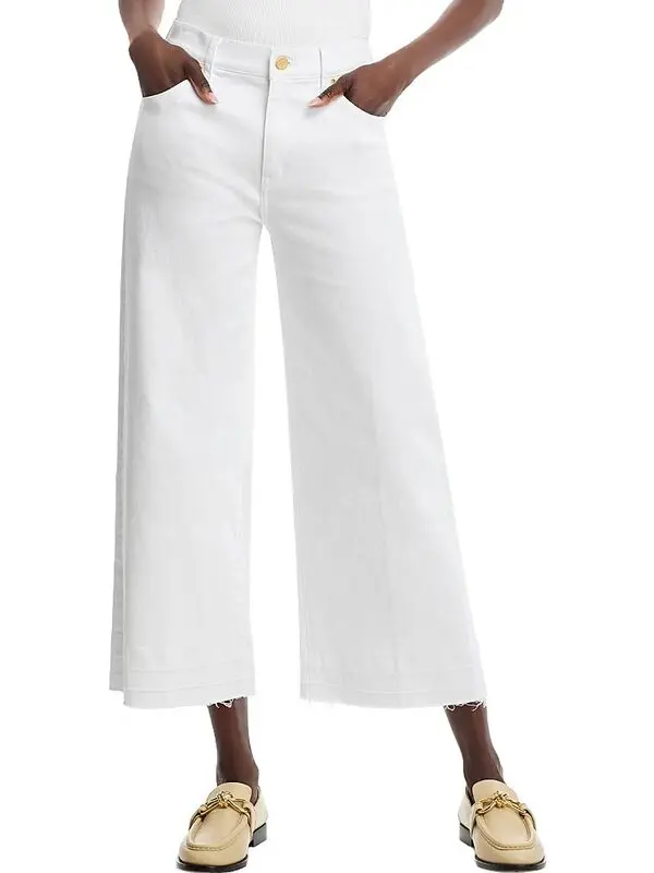 Kobi Halperin Rafaella High Rise Ankle Jeans - White