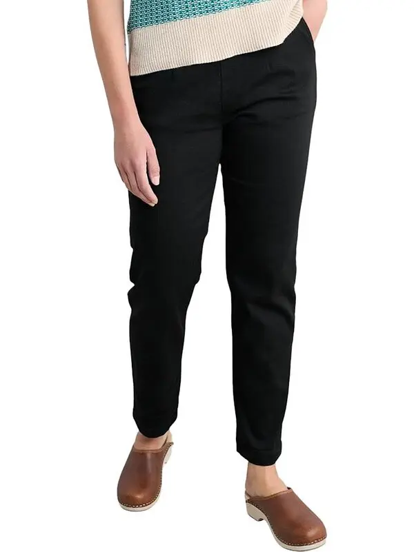 SEASALT CORNWALL Tapered Trousers - Black