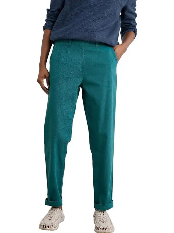 SEASALT CORNWALL Tapered Trousers - Kingfisher