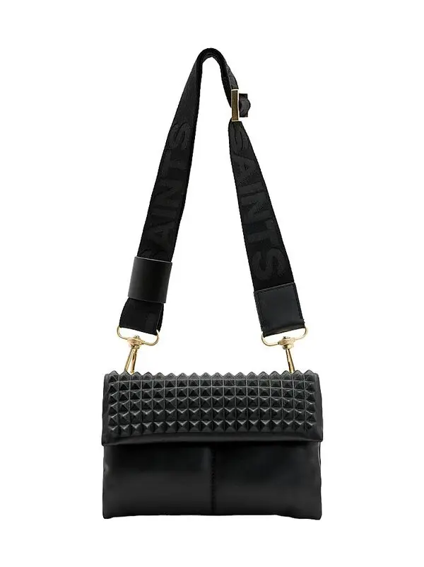 ALLSAINTS Ezra Studded Crossbody - Black