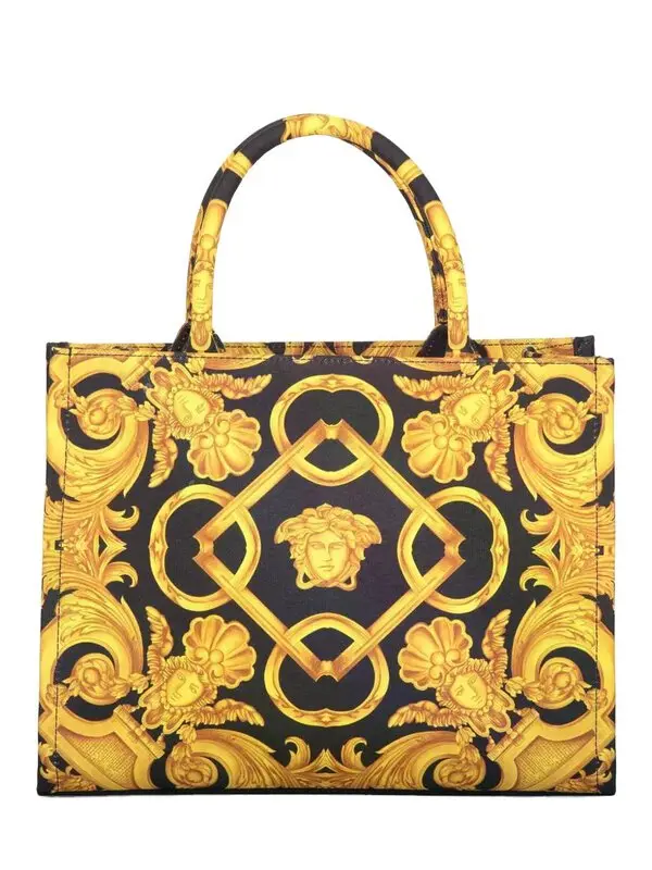 Versace Medusa Barocco Tote Bag - Black