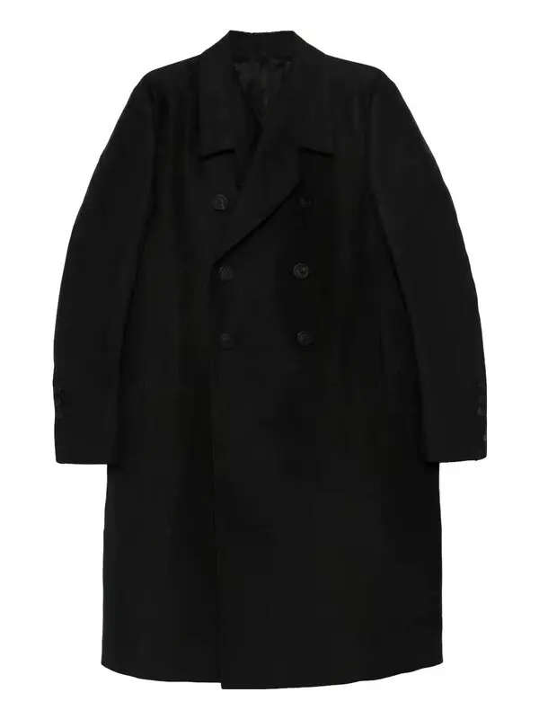Rick Owens Officer Coat - Black