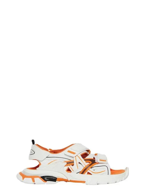Balenciaga Track Sandal - White/orange