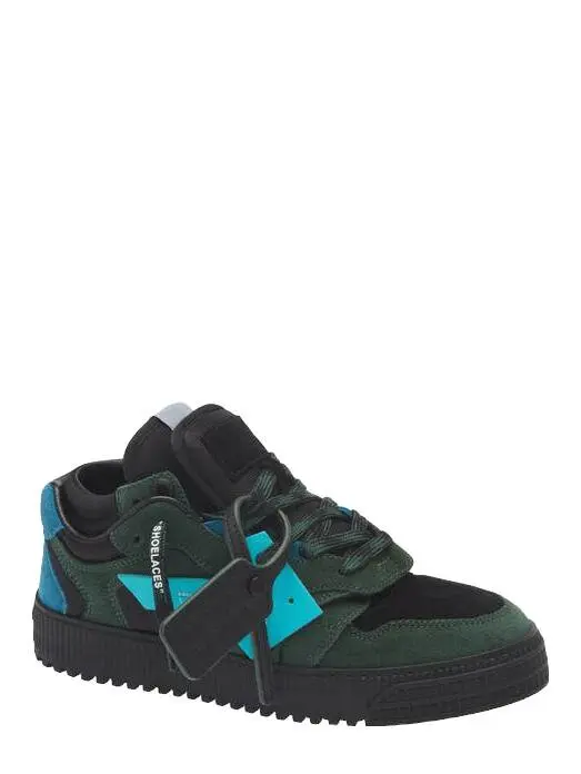 Off-White Floating Arrow Sneakers - Black - Petrol Blue