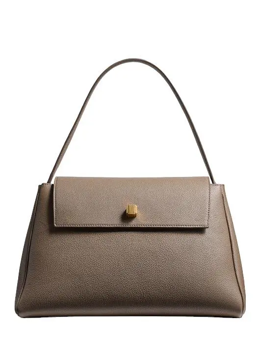 Khaite Audrey Top Handle Bag - Elephant 105