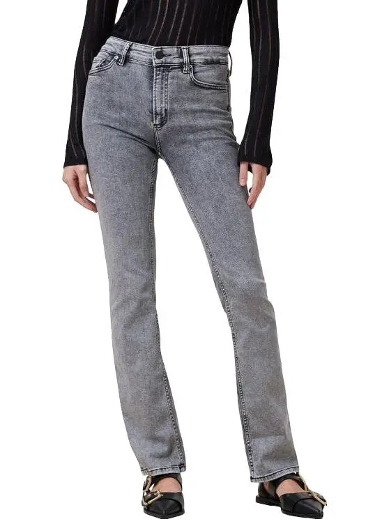 ALLSAINTS Haldan Bootcut Jeans - Washed Grey