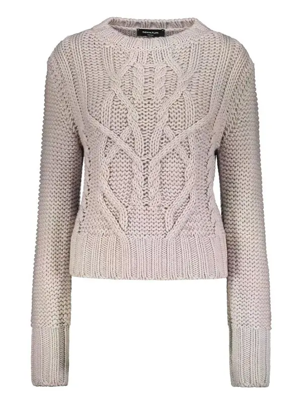 Fabiana Filippi Virgin Wool Sweater - Grey