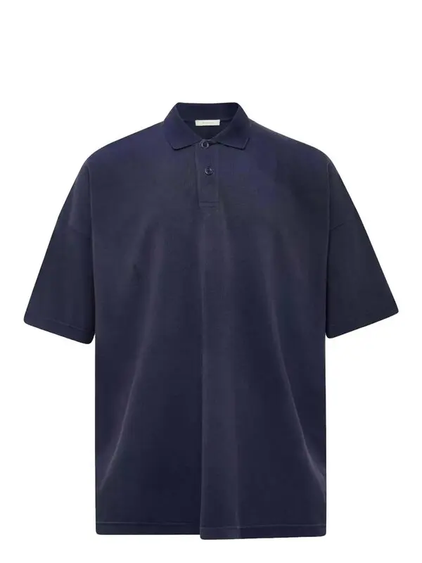 JW Anderson Anchor-print Polo Shirt - Blue
