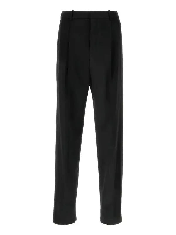 Saint Laurent Tailored Wool Pant - Black