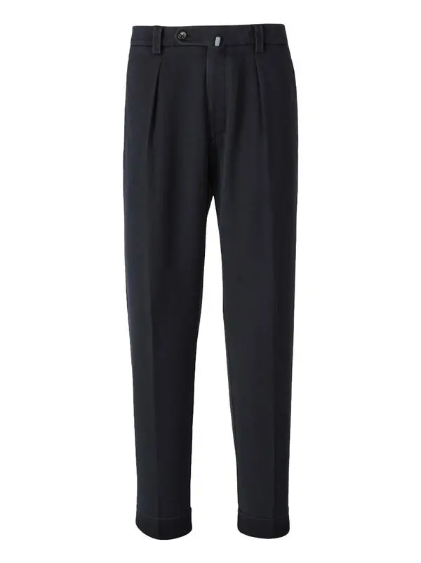 BERWICH Retrolong Wool Pants - Midnight Blue