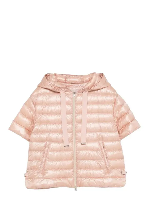 Herno Nylon Short Down Jacket - Pink