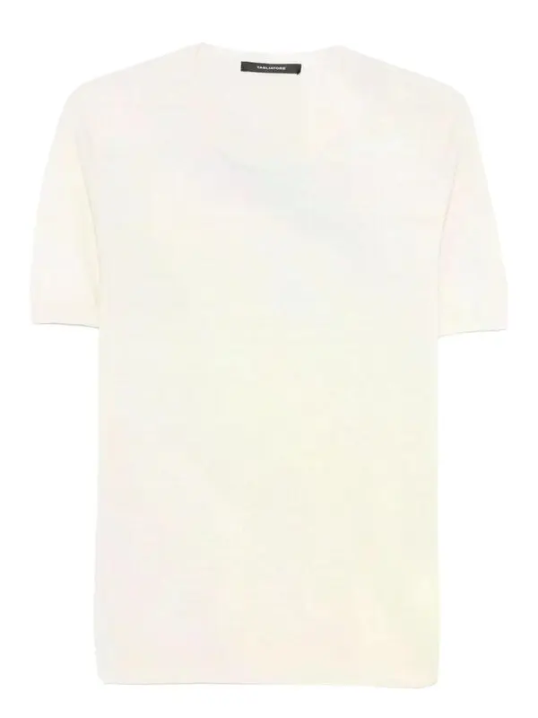 Tagliatore Knitted T-shirt - Neutrals