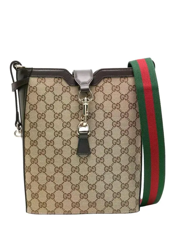 Gucci Gg Canvas Shoulder Bag - Neutrals