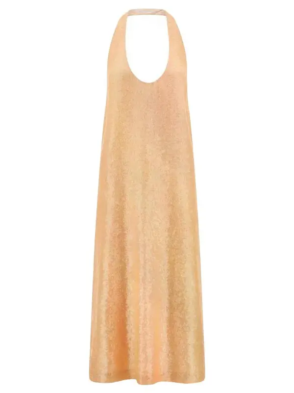 FERRAGAMO Sequinned Midi Dress - Pink