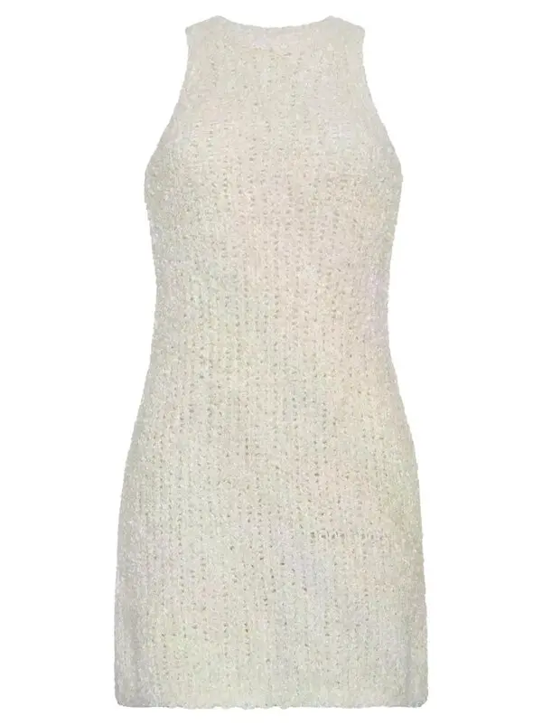 Adam Lippes Renata Mini Dress - White